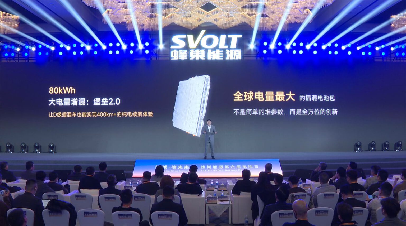 Svolt Unveils 80 kWh PHEV Pack, Semi-Solid Battery Advances - Battery ...